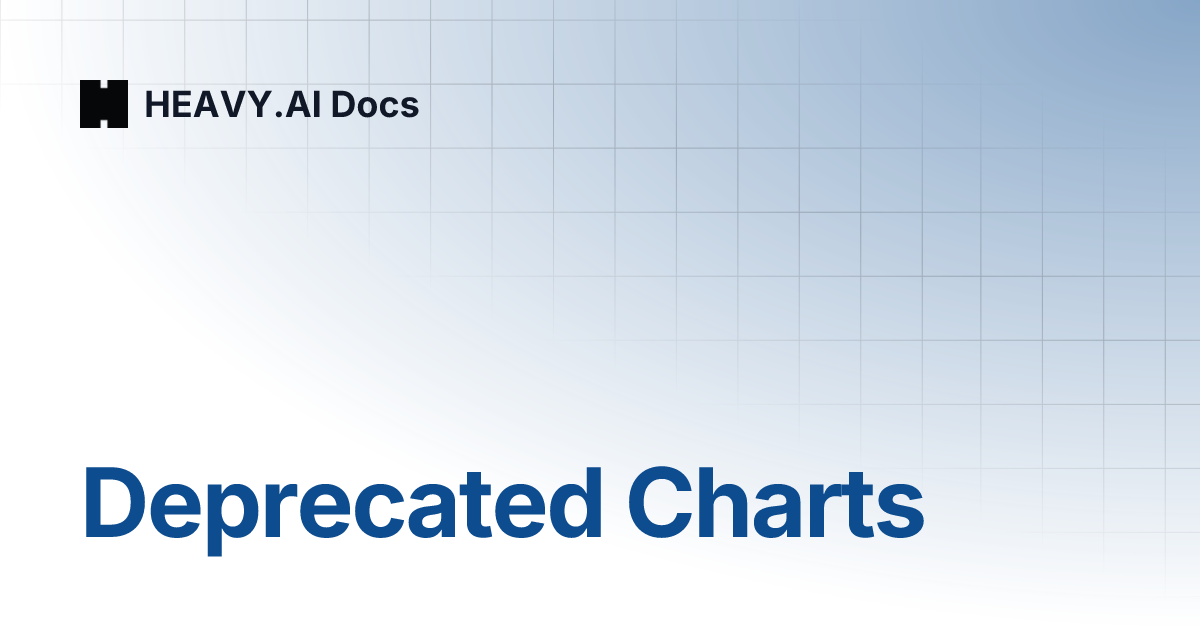 Deprecated Charts | HEAVY.AI Docs